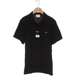 Gant Herren Poloshirt, schwarz, Gr. 48