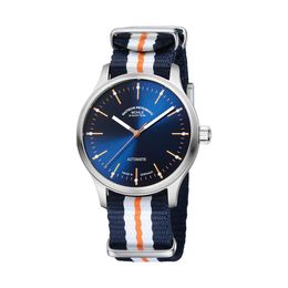 Mühle-Glashütte Unisexuhr Panova Blau M1-40-72 NB