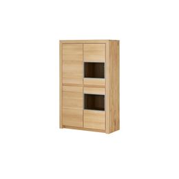 Woodford Vitrine Solano ¦ holzfarben ¦ Maße (cm): B: 99 H: 156 T: 41