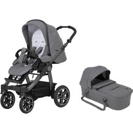 Kombi-Kinderwagen Hartan "Racer GTS - Casual Collection" grau (little zoo) Baby Kinderwagen Kombikinderwagen