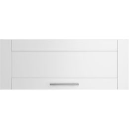 Klapphängeschrank Optifit "Ahus" Schränke Gr. B/H/T: 90 cm x 35,2 cm x 34,9 cm, weiß (weiß matt, weiß) Hängeschränke