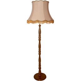 Stehlampe Lampen Gr. Ø 55 cm Höhe: 172 cm, braun (eichefarben, goldfarben, messingfarben) Stehlampe Standleuchten