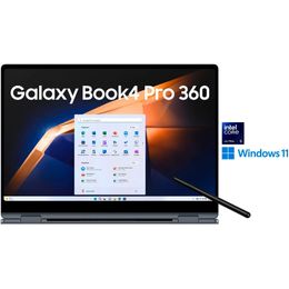 Samsung Notebook "NP960Q Galaxy Book4 Pro 360 16''" Notebooks Gr. 16 GB RAM 512 GB SSD, grau Laptops