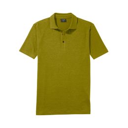 Poloshirt OLYMP "Casual" Gr. L, grün (khaki) Herren Shirts Kurzarm
