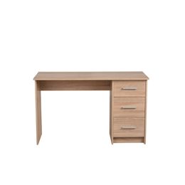 Schreibtisch Inosign "Leo" Tische Gr. B/H/T: 121 cm x 74,5 cm x 50 cm, braun (sonoma eiche) Schreibtische