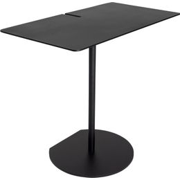 Beistelltisch WK Wohnen "9302" Tische Gr. B/H/T: 65 cm x 50 cm x 35 cm, schwarz Beistelltische