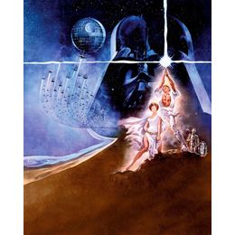 Komar Vliestapete "Star Wars Poster Classic2" Tapeten Gr. B/L: 200 m x 250 m, Rollen: 1 St., bunt Vliestapeten