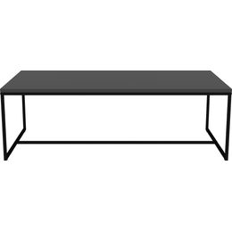 Couchtisch Tenzo "LIPP" Tische Gr. B/H/T: 120 cm x 40 cm x 60 cm, schwarz (shadow schwarz, shadow schwarz) Couchtisch Eckige Couchtische eckig