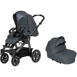 Kombi-Kinderwagen Hartan "Racer GTS - Casual Collection" grau (animal stars) Baby Kinderwagen Kombikinderwagen