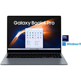 Samsung Notebook "NP960X Galaxy Book4 Pro 16''" Notebooks Gr. 16 GB RAM 512 GB SSD, grau Laptops