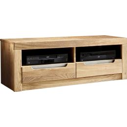 TV-Board WOHN[GLÜCK]LICH BY INFANTIL "Basel" Sideboards Gr. B/H/T: 125 cm x 45 cm x 41 cm, 2, beige (natur geölt) TV-Lowboards