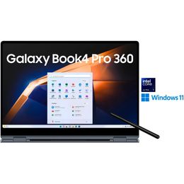 Samsung Notebook "NP960Q Galaxy Book4 Pro 360 16''" Notebooks Gr. 16 GB RAM 1024 GB SSD, grau Laptops