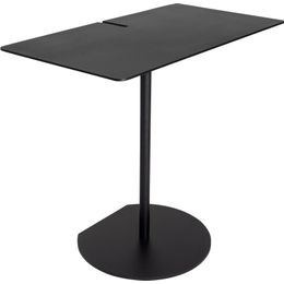 Beistelltisch WK Wohnen "9302" Tische Gr. B/H/T: 65 cm x 58 cm x 35 cm, schwarz Beistelltische