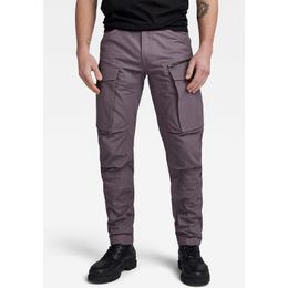 Cargohose G-Star Raw "Rovic zip 3d regular tapered" Gr. 31, Länge 32, grau (rabbit) Herren Hosen Cargohosen