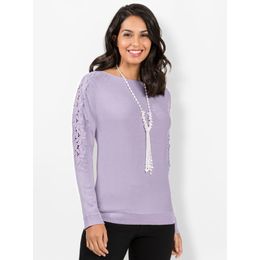 Fledermauspullover Lady "Pullover" Gr. 36, lila (flieder) Damen Pullover