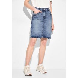 Cecil Jeansrock 5-Pocket-Style, blau