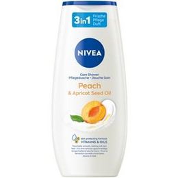 Nivea Körperpflege Duschpflege Shower Peach & Apricot Seed Oil Pflegedusche