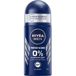 Nivea Männerpflege Deodorant Nivea MENProtect & Care Deodorant Roll-On