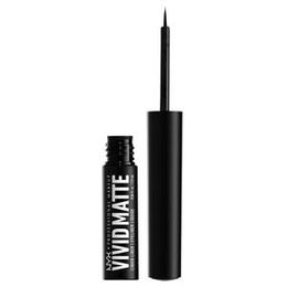 Nyx Cosmetics NYX Professional Makeup Augen Make-up Eyeliner Vivid Matte Liquid Liner Black