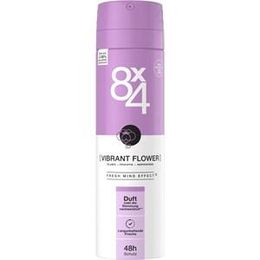 8x4 Deodorants Damen Deodorant Spray Nr. 4 Vibrant Flower