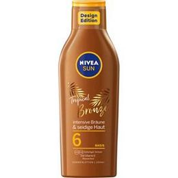 Nivea Sonnenpflege Sonnenschutz Tropical Bronze Sonnenlotion SPF 6