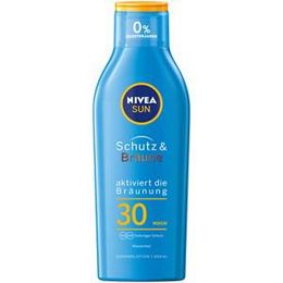 Nivea Sonnenpflege Sonnenschutz SunSchutz & Bräune Sonnenlotion LSF 30