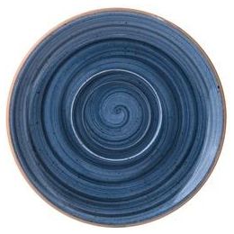 Gastro Bonna Premium Porcelain Aura Dusk Gourmet Kombiuntertasse 19 cm, blau | Mindestbestellmenge 12 Stück