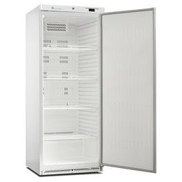 Gastro Marecos Kühlschränk GN 2/1 aus weißem Stahl 600 Serie, statisch gekühlt mit Ventilator