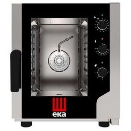 Gastro Tecnoeka Digitaler Elektro Kombi Ofen 5 x GN 2/3 mit manueller Bedienung und Dampffunktion