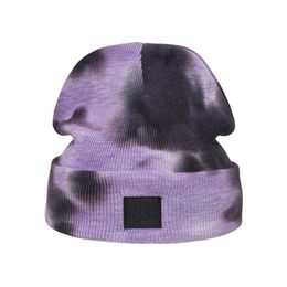 Urban Classics Beanie Urban Classics Unisex Tie Dye Beanie (1-St), lila