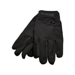 Urban Classics Baumwollhandschuhe Unisex Logo Cuff Performance Gloves, schwarz