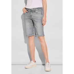 Street One Skinny-fit-Jeans Middle Waist, grau