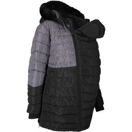 bonprix Tragejacke / Umstandswintermantel, bedruckt