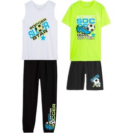 bonprix Jungen Sportoutfit (4-tlg. Set)