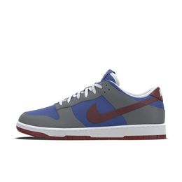 Nike Dunk Low By You personalisierbarer Herrenschuh - Grau