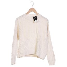 Oui Damen Pullover, weiß