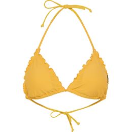 Chiemsee Bikini-Oberteil "Ivette", Triangel, herausnehmbare Cups, für Damen, gelb, 40A