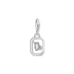 Thomas Sabo Charm-Anhänger Sternzeichen Steinbock mit Steinen Silber