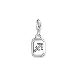 Thomas Sabo Charm-Anhänger Sternzeichen Schütze mit Steinen Silber