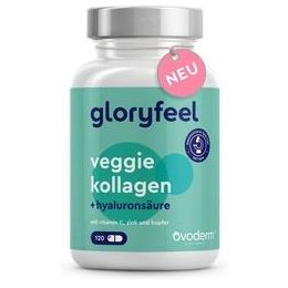 gloryfeel ® Veggie Kollagen + Hyaluronsäure - Mit Vitamin C, Zink & Kupfer