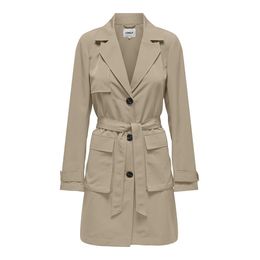 Only Trenchcoat in Beige - M