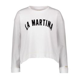 La Martina Sweatshirt in Weiß - XS