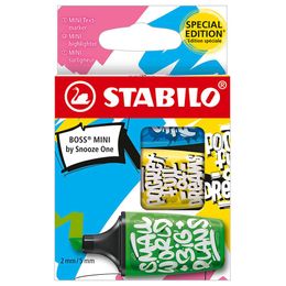 Stabilo Textmarker "Stabilo BOSS MINI" - 3 Stück