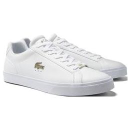 Sneaker LACOSTE "LEROND PRO 123 3 CMA" Gr. 41, weiß (white) Schuhe Schnürhalbschuhe