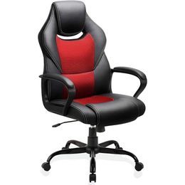 BASETBL Gaming-Stuhl (Sportsitz bürol mit Rückenlehne