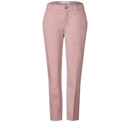 Street One Stoffhose QR Chino peach Twill Co/Ea