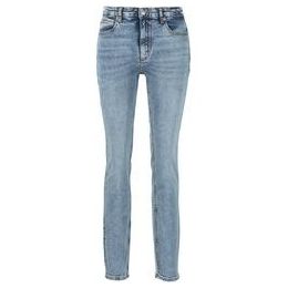 Globo Skinny-fit-Jeans BOSS ORANGE "C_JACKIE MR 3.0 Premium Damenmode" Gr. 31, N-Gr, light, pastel blue453 Damen Jeans Röhrenjeans