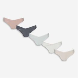 TK Maxx 5er-Pack mehrfarbige No-Show-Slips