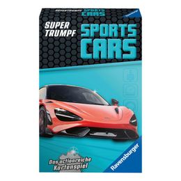 RAVENSBURGER VERLAG Ravensburger Kartenspiel, Supertrumpf Sports-Cars 20683, Quartett und Trumpf-Spiel für Technik-Fans ab 7 Jahren