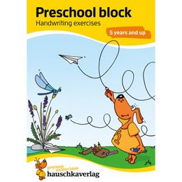 Preschool Activity Book for 5 Years - Boys and Girls - Writing and Tracing Workbook - Linda Bayerl, Kartoniert (TB)